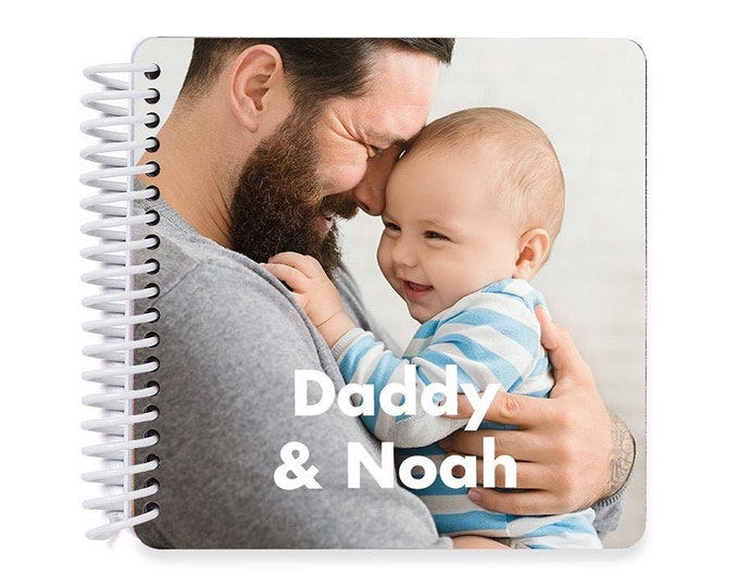 Custom Daddy & Me Board Book, Personalized Father's Day Gift - Etsy