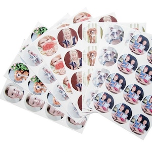 Custom Stickers, Photo Sticker Sheet, Personalized Photo Stickers ...