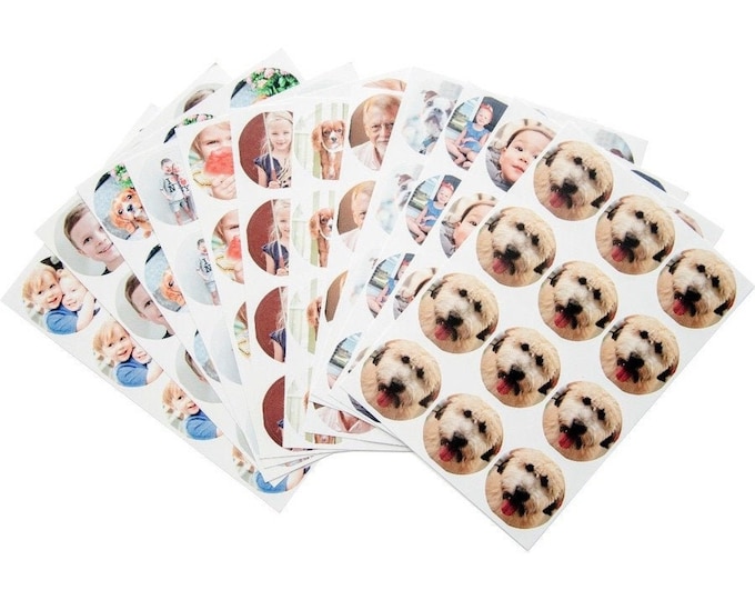 Custom Stickers, Photo Sticker Sheet, Personalized Photo Stickers ...