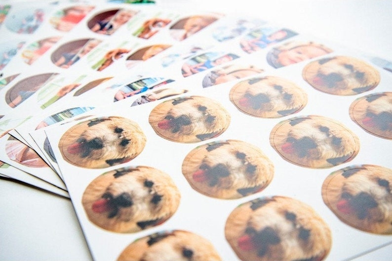 Custom Stickers, Photo Sticker Sheet, Personalized Photo Stickers ...