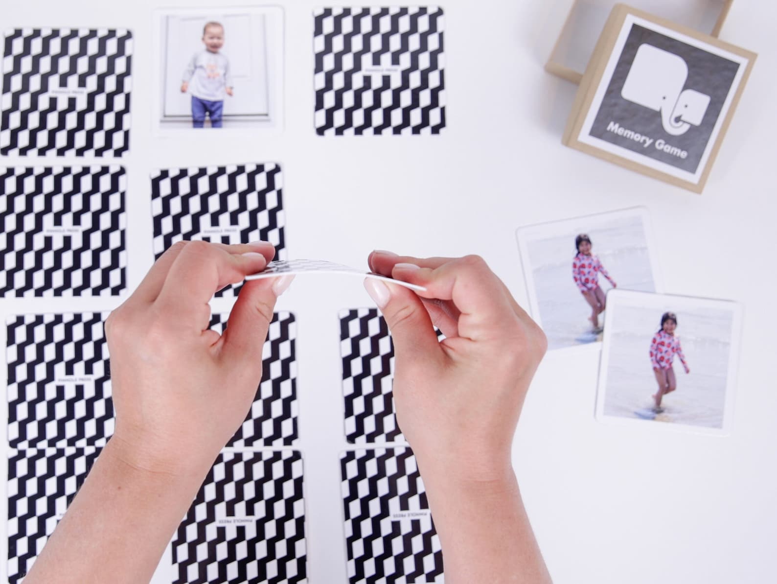 Custom Memory Game With 24 Tiles Picture Matching Game - Etsy