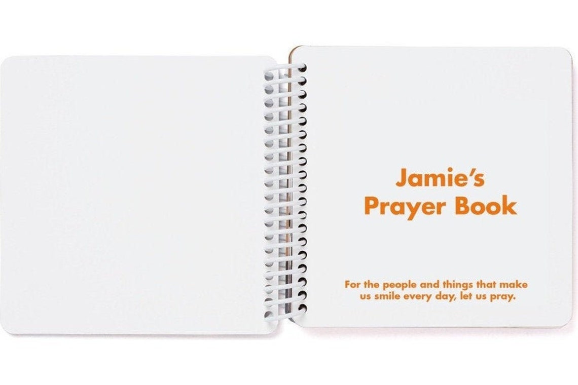 Personalized Prayer Book for Kids Customizable Prayer Book | Etsy