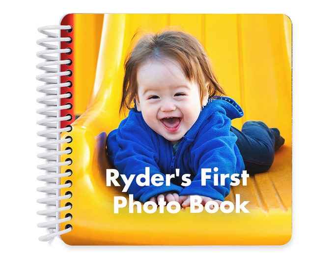 Photo Book for Toddlers, Personalized Gift for Toddler, Baby's First ...