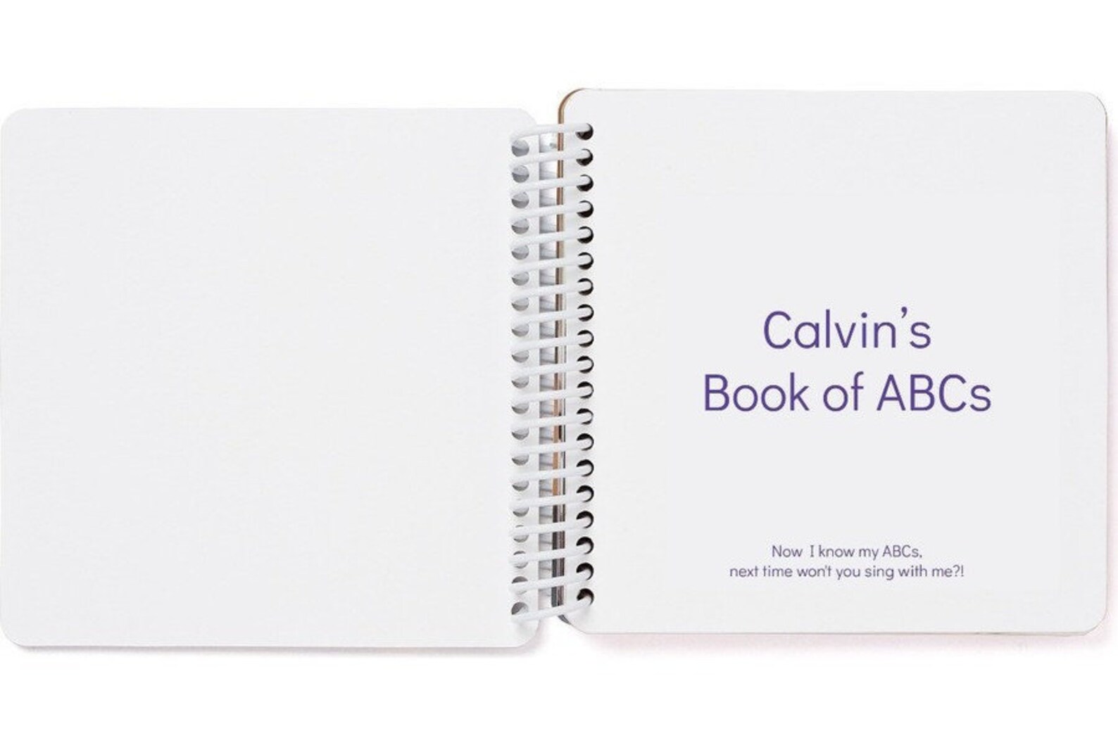 Custom ABC Book Teach Toddlers the Alphabet Educational Toy - Etsy