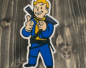 Vault Boy Decal | Etsy