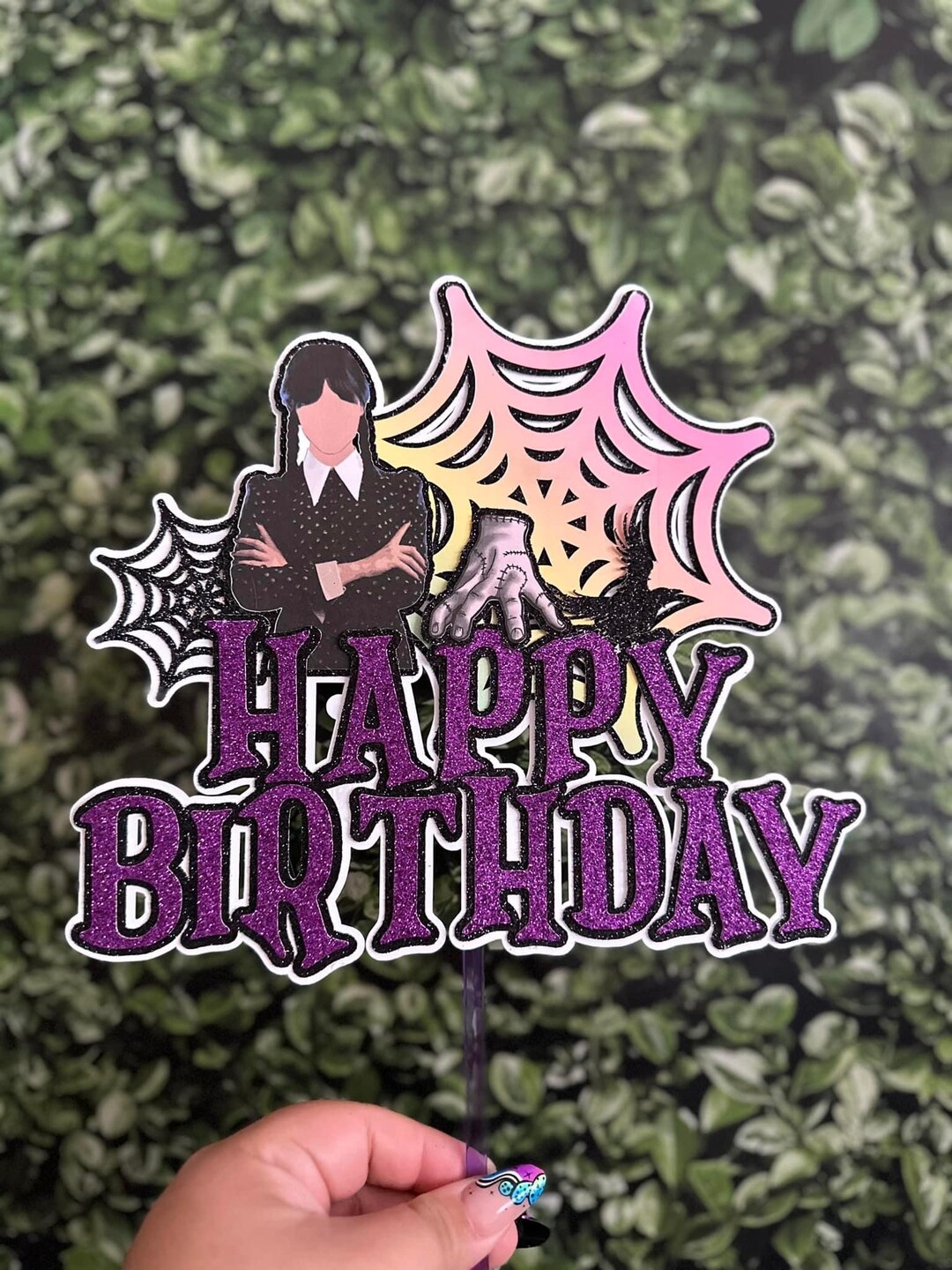 Addams Wednesday Topper - Etsy