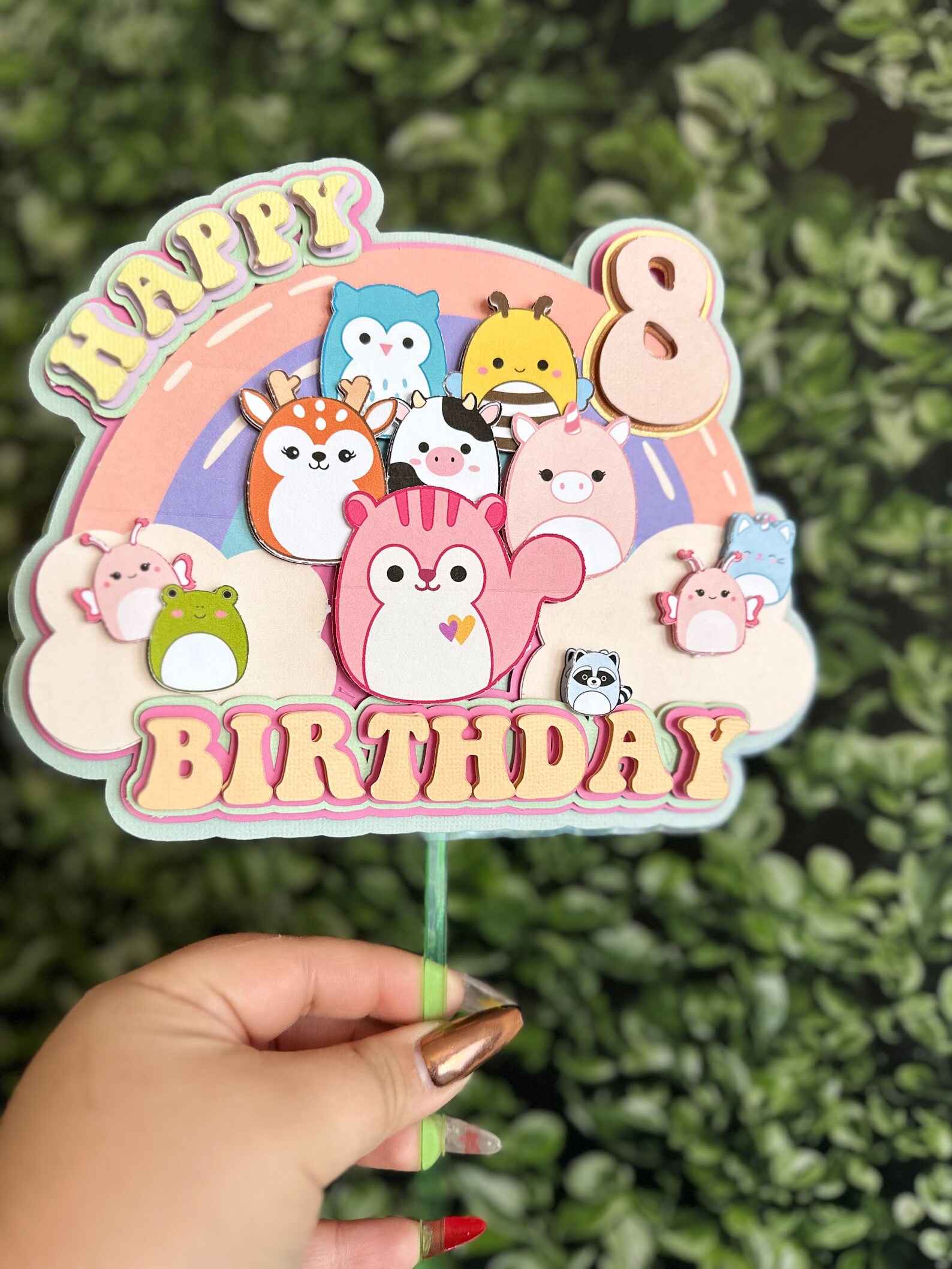 Squishmallow Topper - Etsy