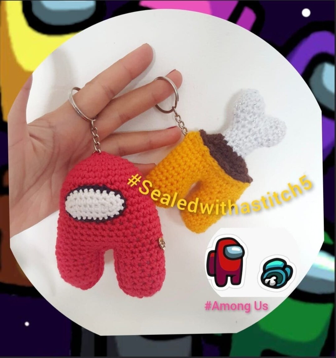 Among Us Gamer's Keychain - Etsy