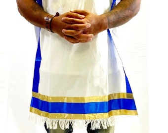 Hebrew Israelite Women's Brown & Gold Kaftan Dress, With Gold Fringes ...