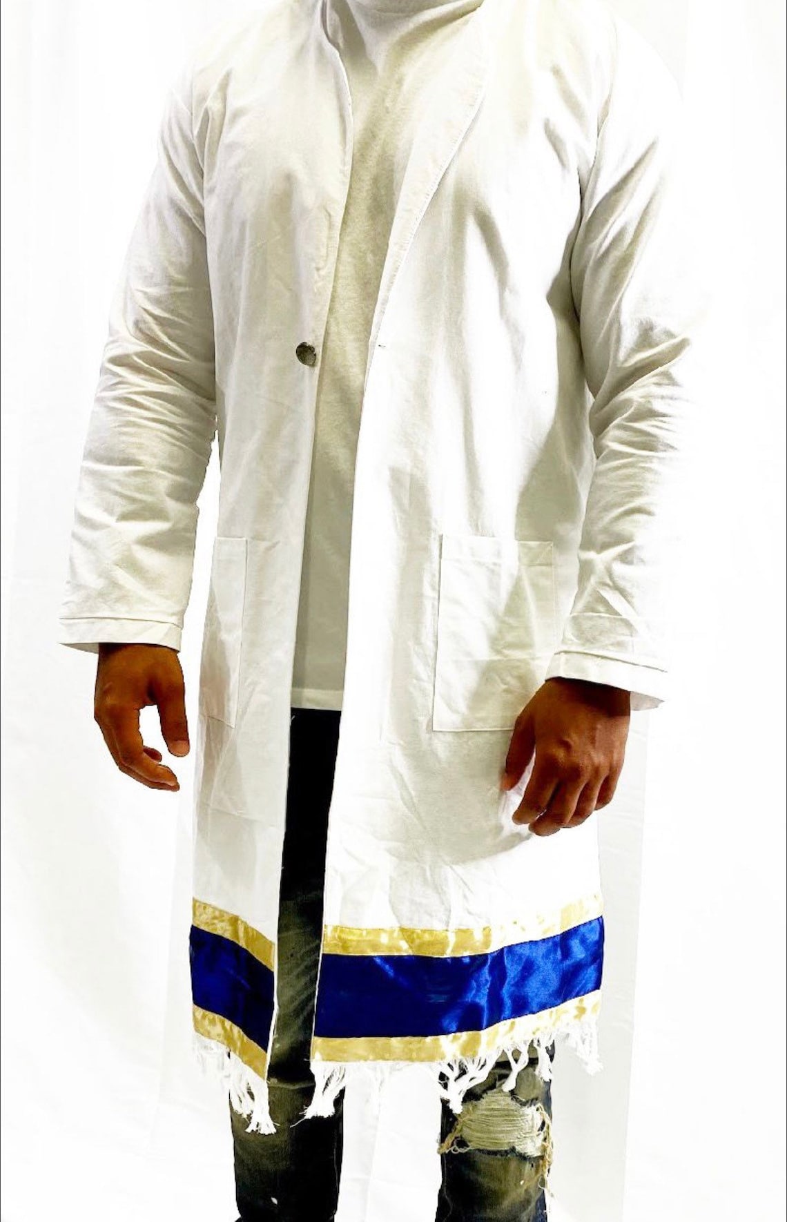 Hebrew Israelite Garment with Fringes | Etsy