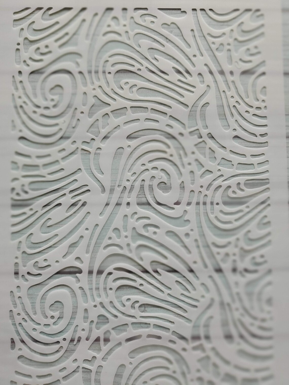 Waves Stencil, Stencil, Stencil for Bible Journaling, Stencil for ...