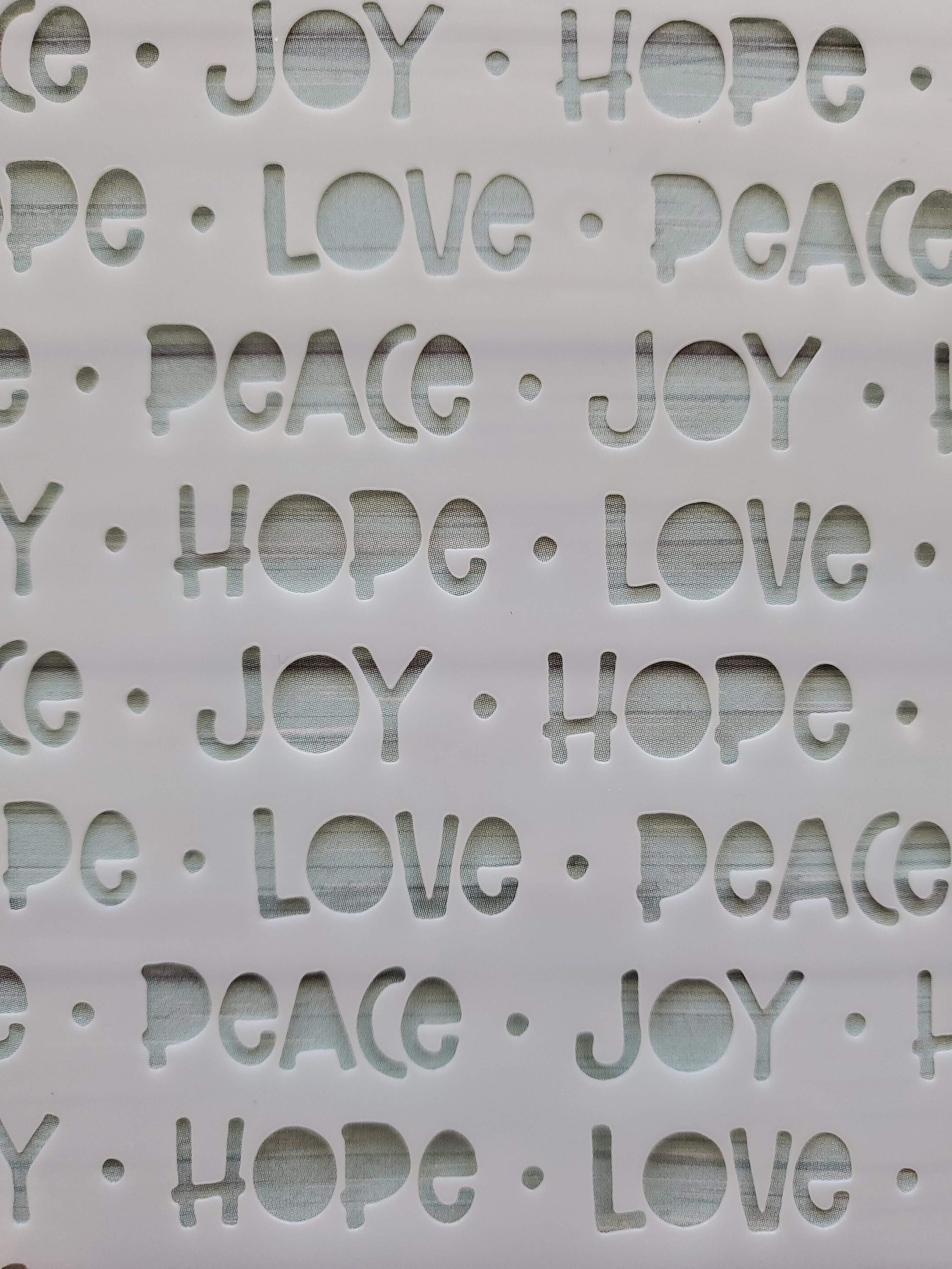 Words Stencil, Stencil, Stencil for Bible Journaling, Stencil for ...