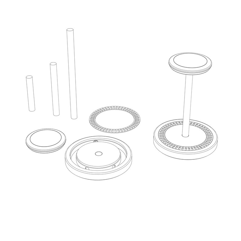 Helmet Stand 3D Download Model . Stl Files Without - Etsy