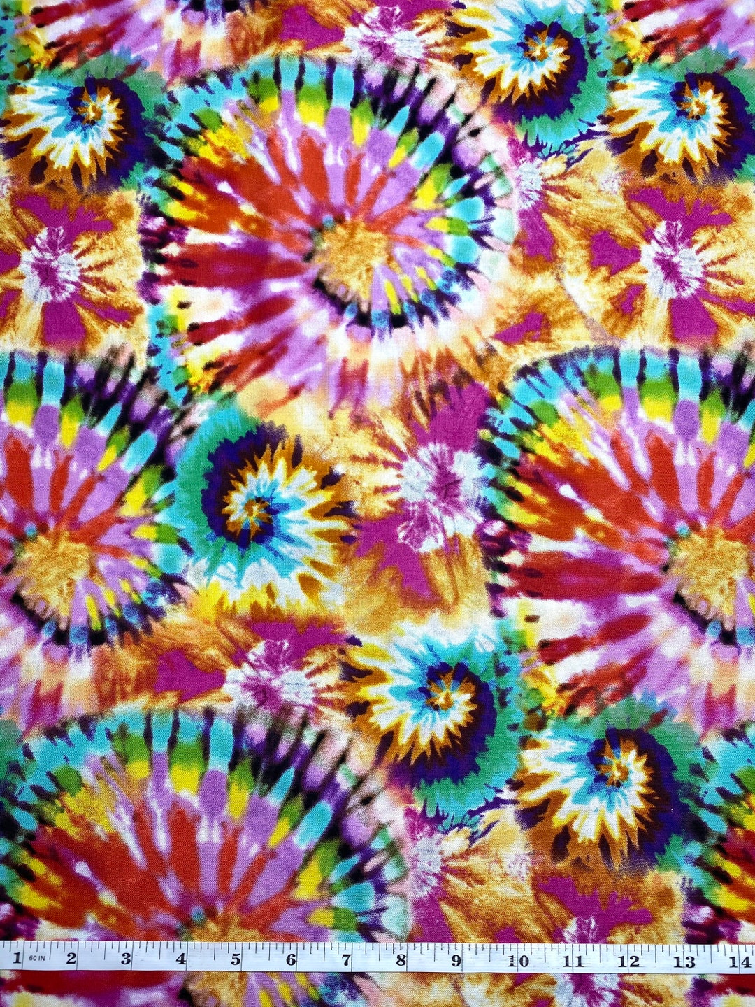 Tie Dye Cotton Fabric - Etsy
