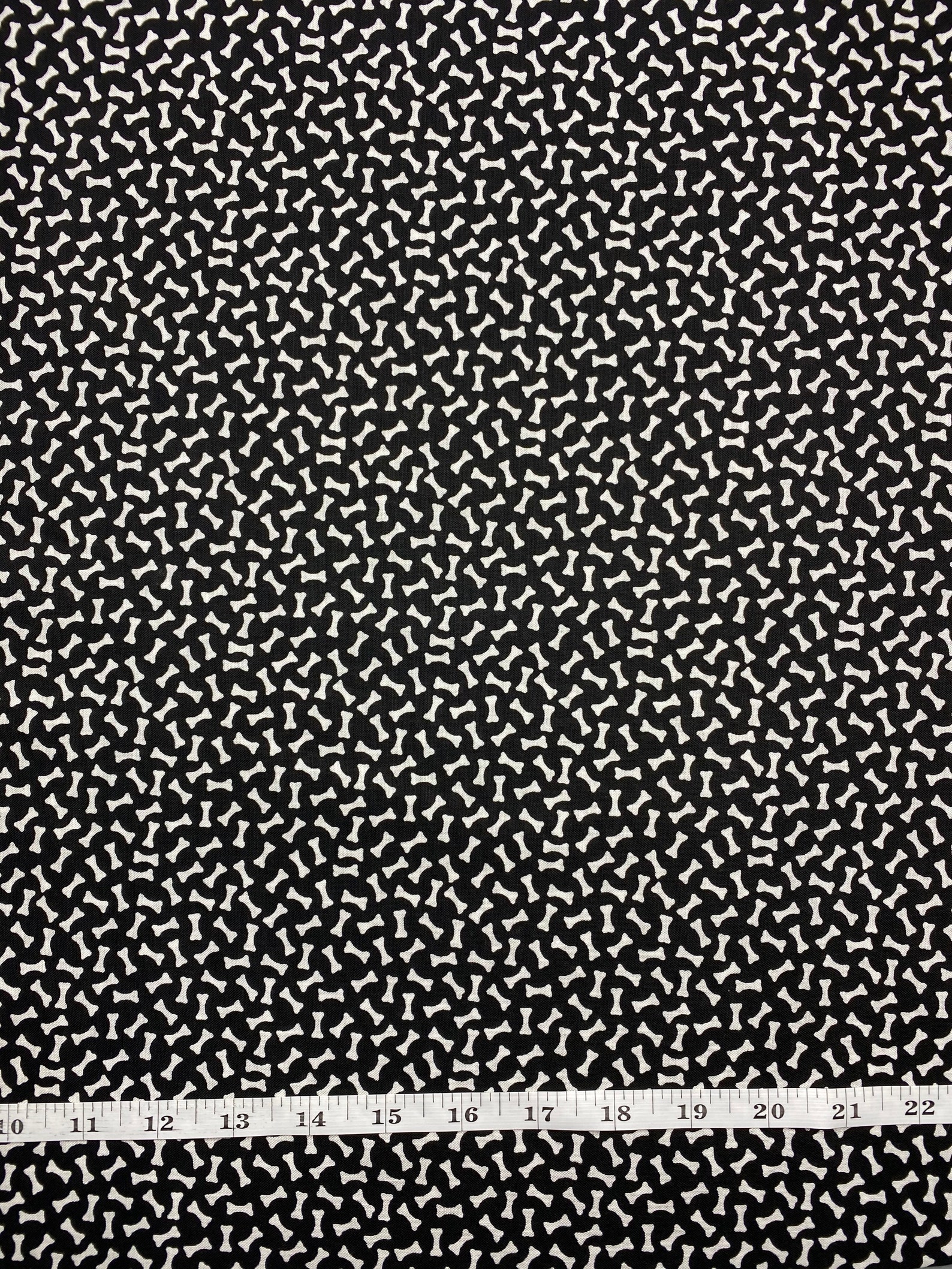 Bones Print Cotton Fabric - Etsy