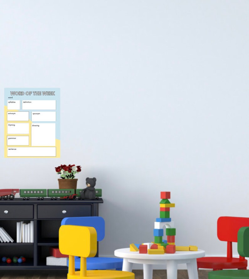 Word of the Week - Vocabulary Builder - Etsy