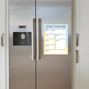 Word of the Week - Vocabulary Builder - Etsy