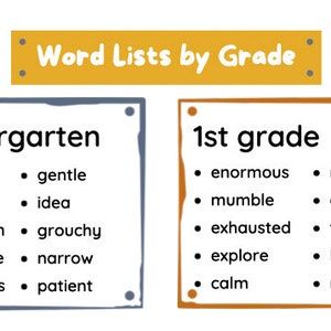 Word of the Week - Vocabulary Builder - Etsy