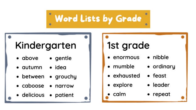 Word of the Week - Vocabulary Builder - Etsy