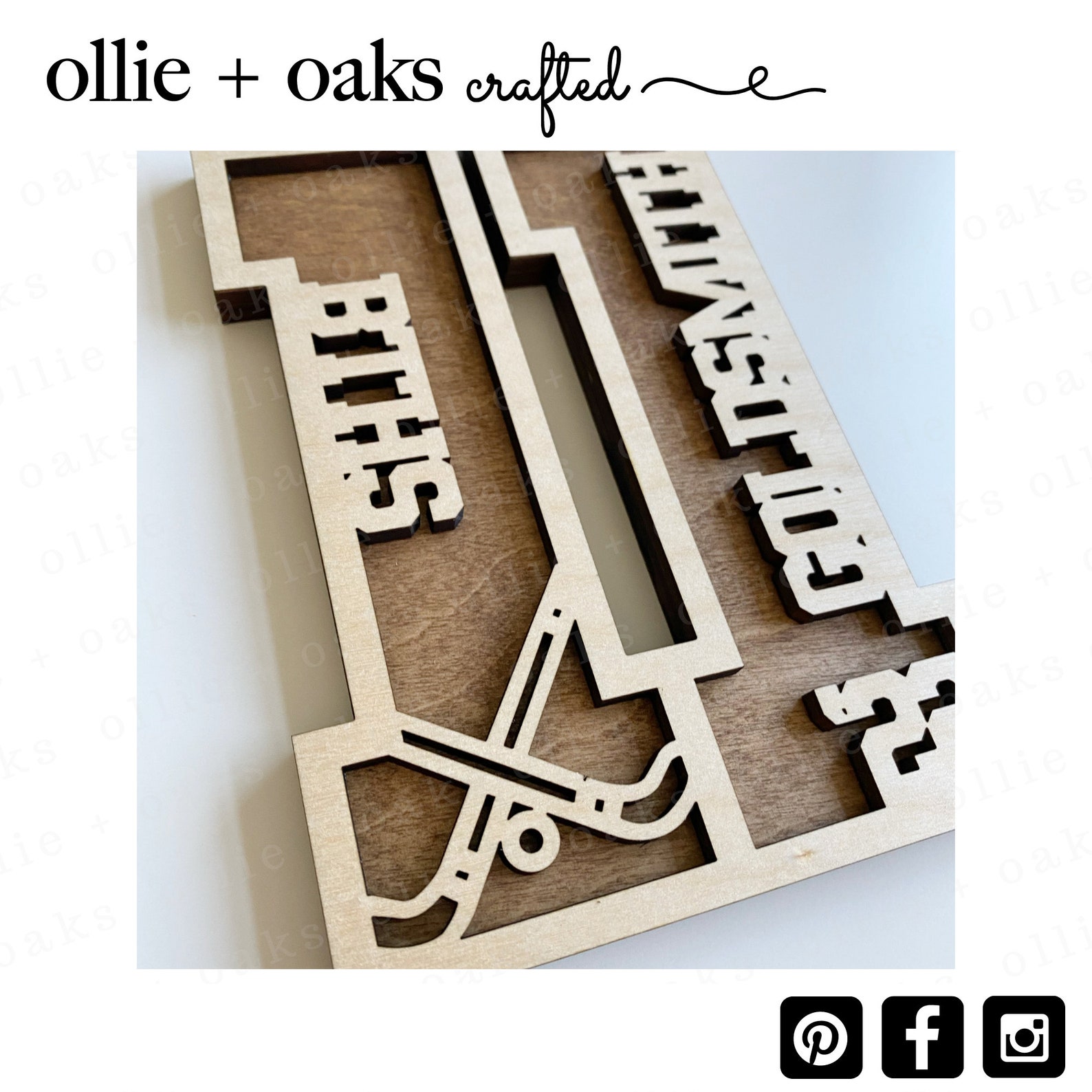 Custom Senior Athlete Number, Sports Number Wood Cutout, Custom Sports ...