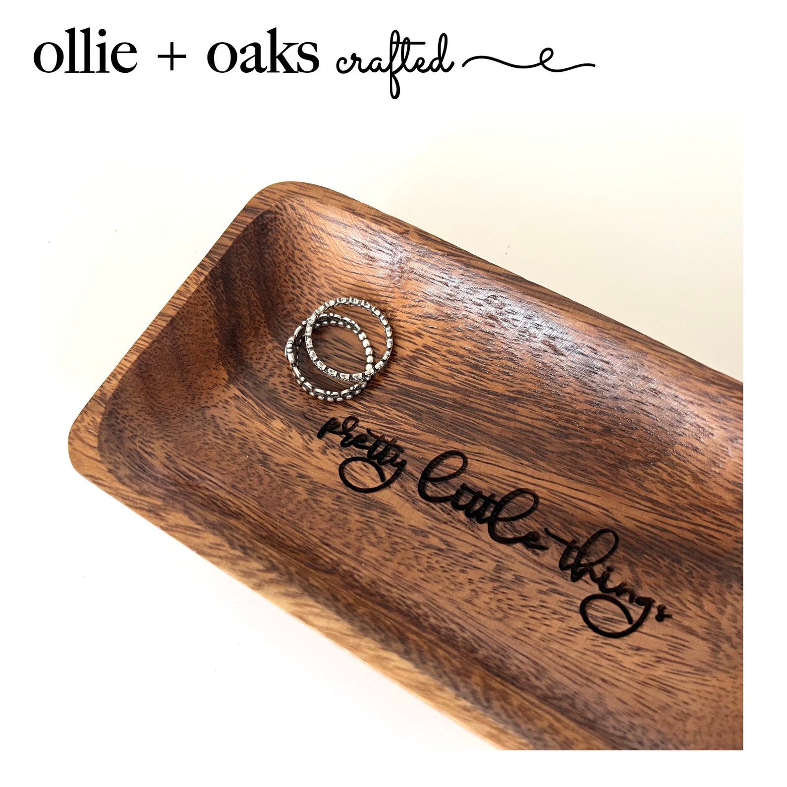 Wood Ring Tray, Wood Jewelry Tray, Jewelry Bowl, Hello Gorgeous, Pretty ...