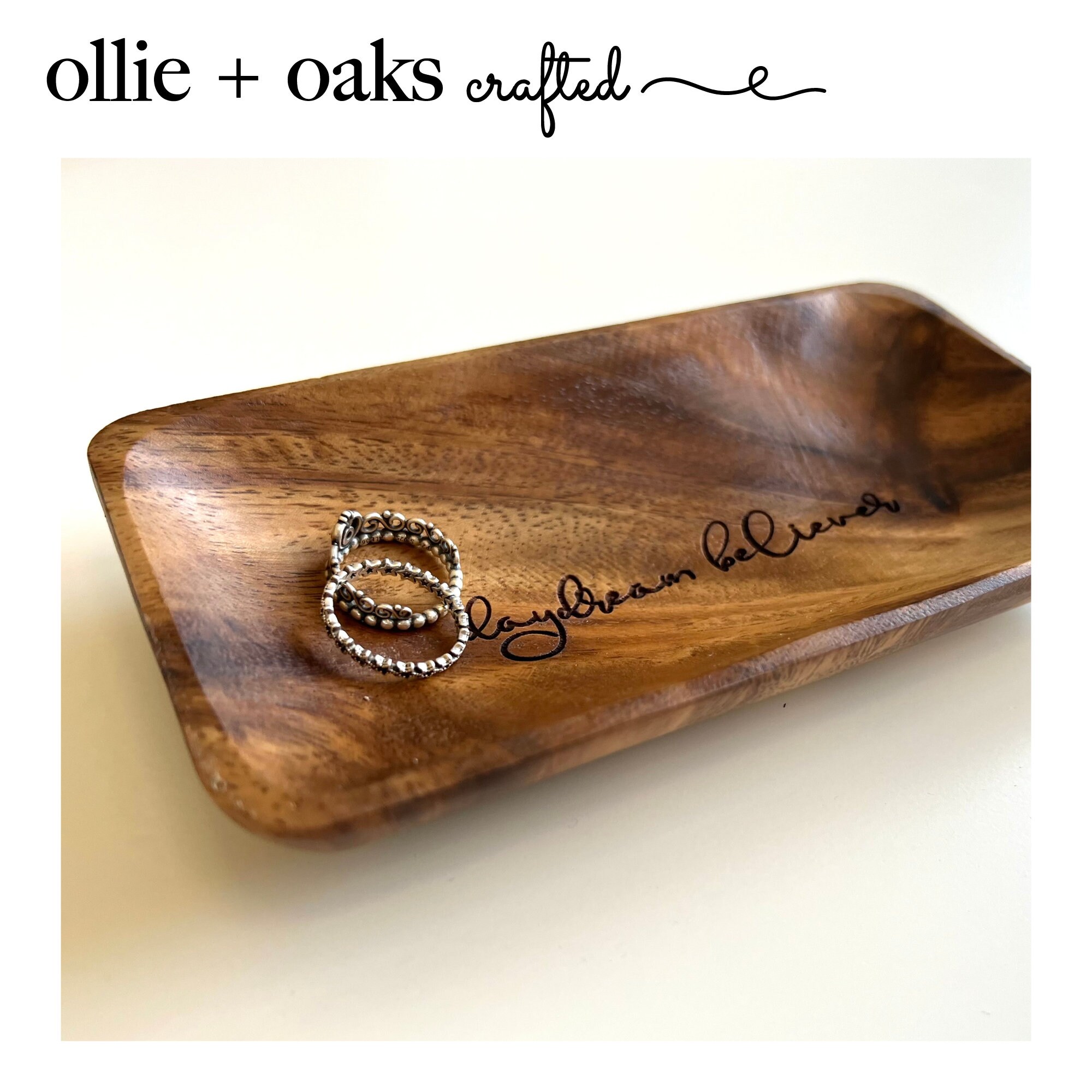Wood Ring Tray, Wood Jewelry Tray, Jewelry Bowl, Hello Gorgeous, Pretty ...