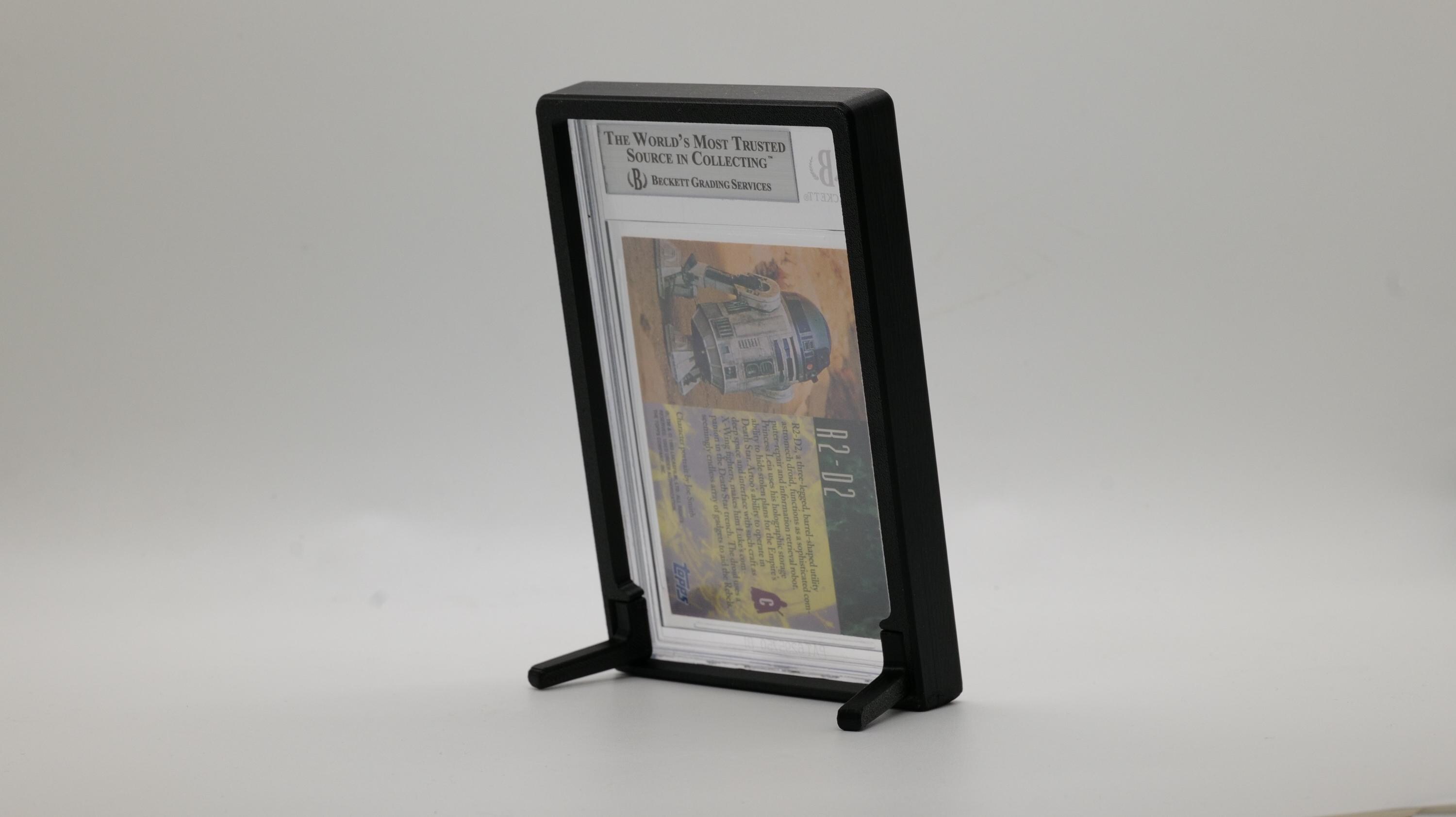 BGS Beckett Graded Card Display Stand: Protective Frame Case - Etsy