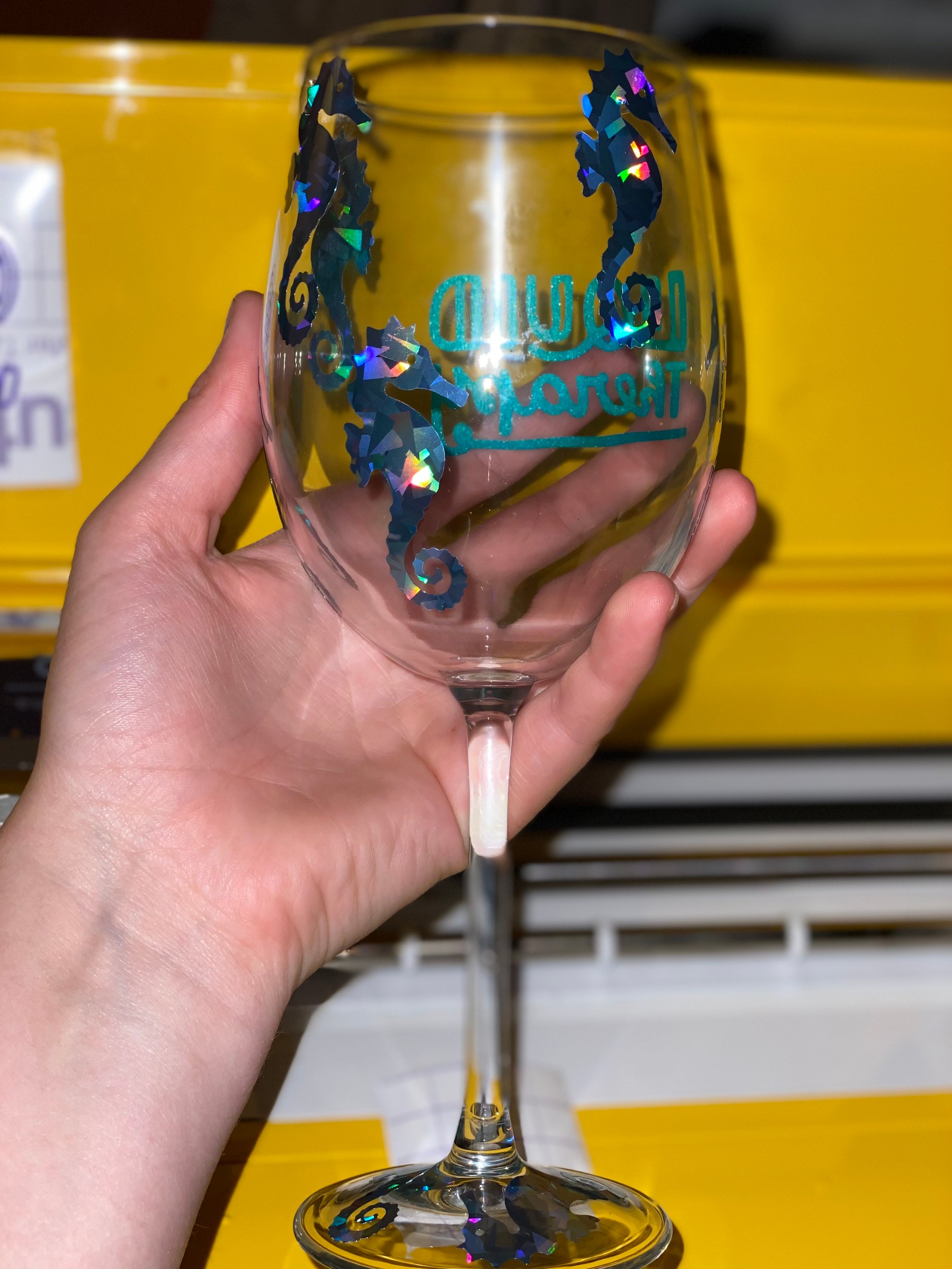 Wine Glass Etsy