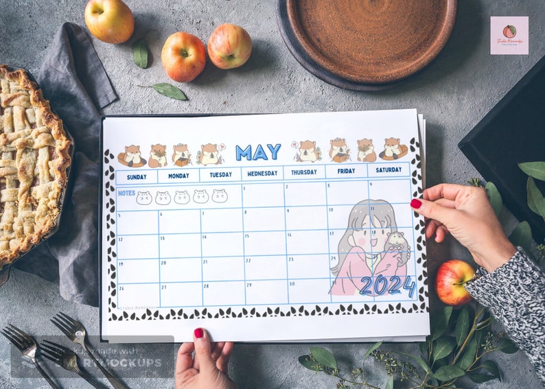 Printable Calendar 2023-2024 Printable Calendar School - Etsy UK