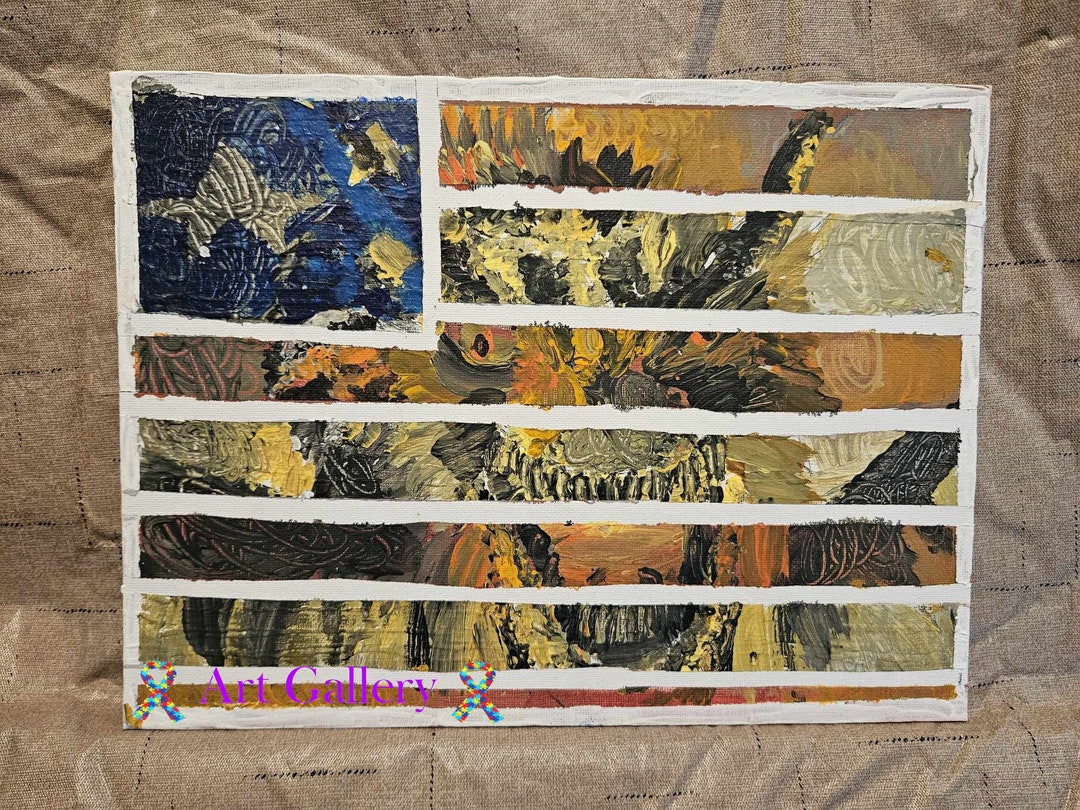 Acrylic Flat Canvas Painting - Etsy