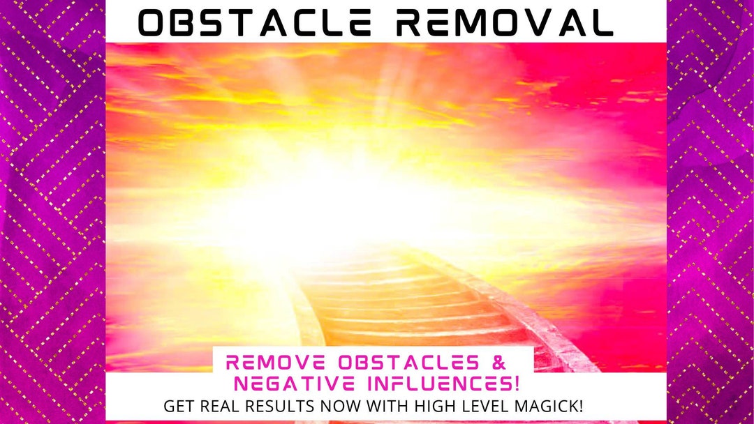 Obstacle Removal Spell - Etsy