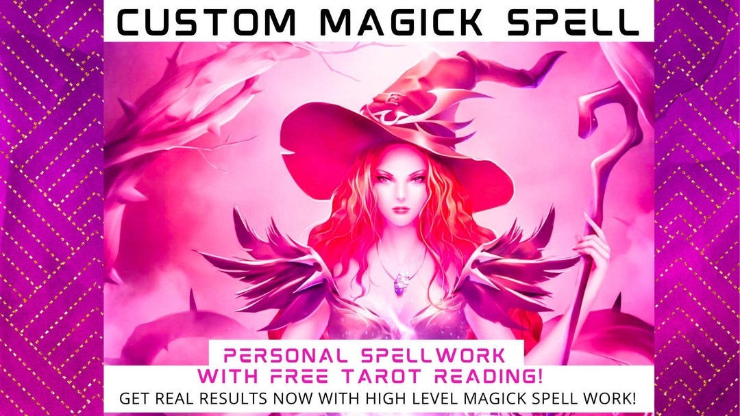 Custom Magick Spell - Etsy