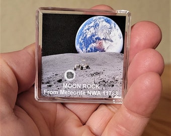 Moon Rock Display - Etsy