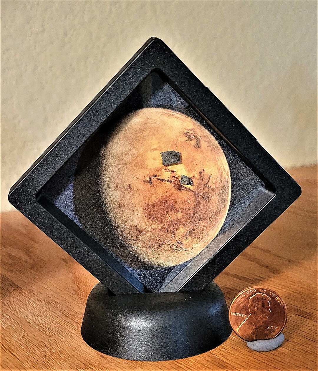 2 XL MARS ROCKS Floating Display Special Collector's - Etsy