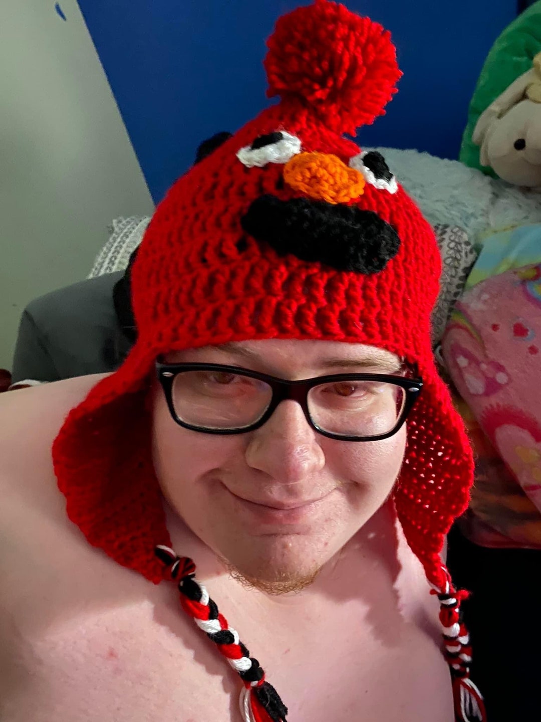 Elmo Hat - Etsy