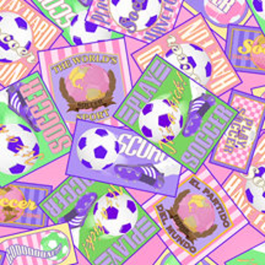 Girls Soccer Sports Collage Pink by Jeremy Wright - Etsy