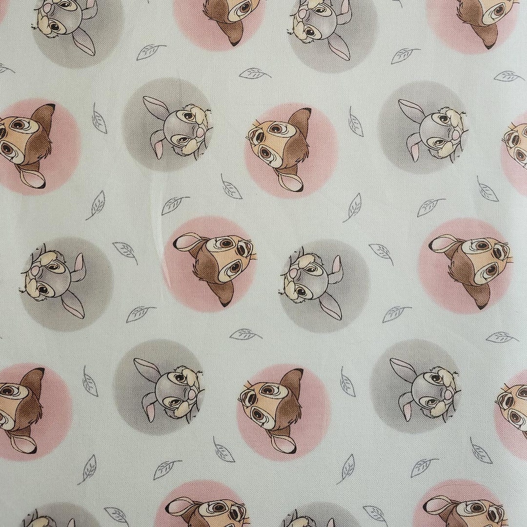 Disney Bambi and Thumper Fabric Group - Etsy