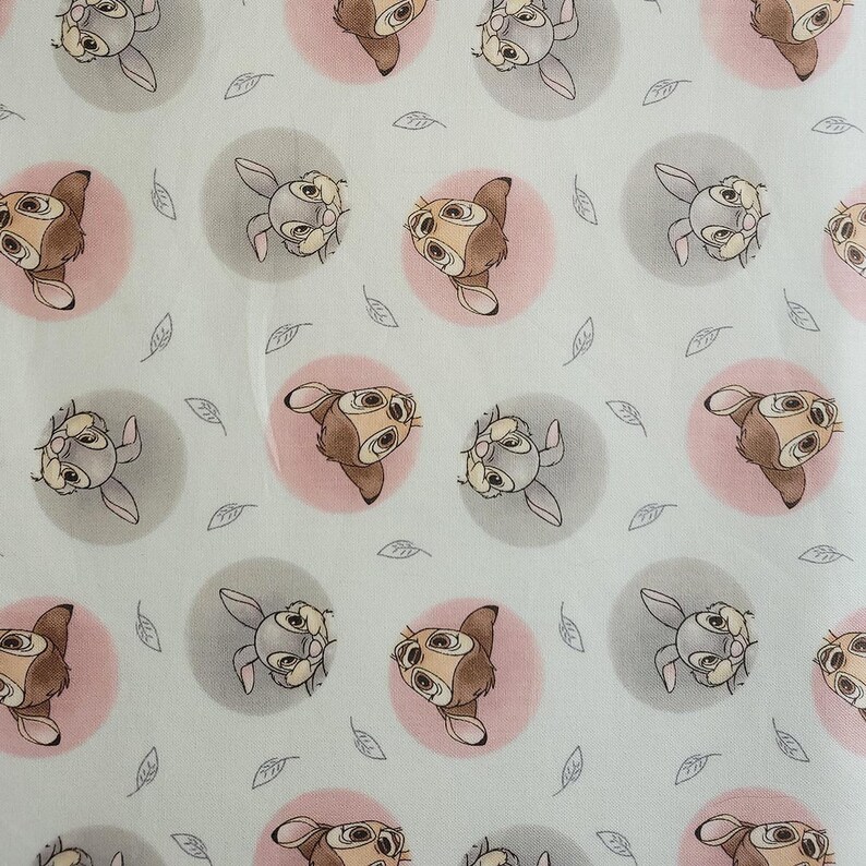 Disney Bambi and Thumper Fabric Group - Etsy