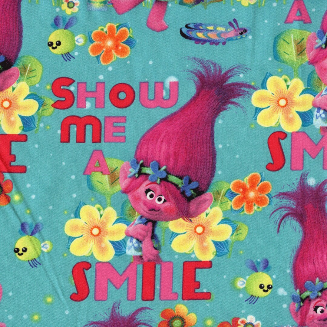 Trolls Character Fabric Group by Springs Creative - Etsy Canada