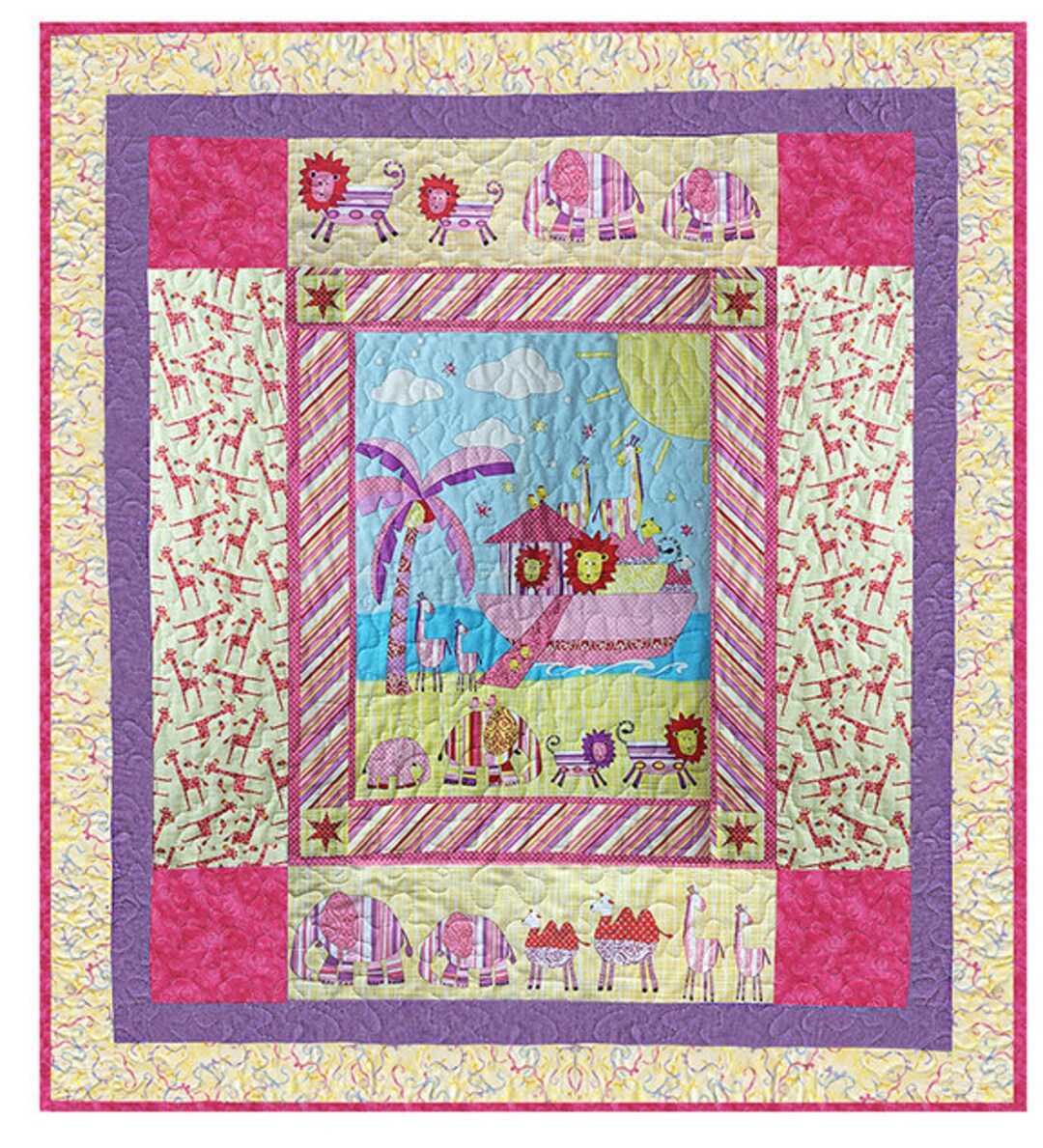 Noah's Cruise Line "quilt Sew Easy" Complete Baby Kit - Etsy