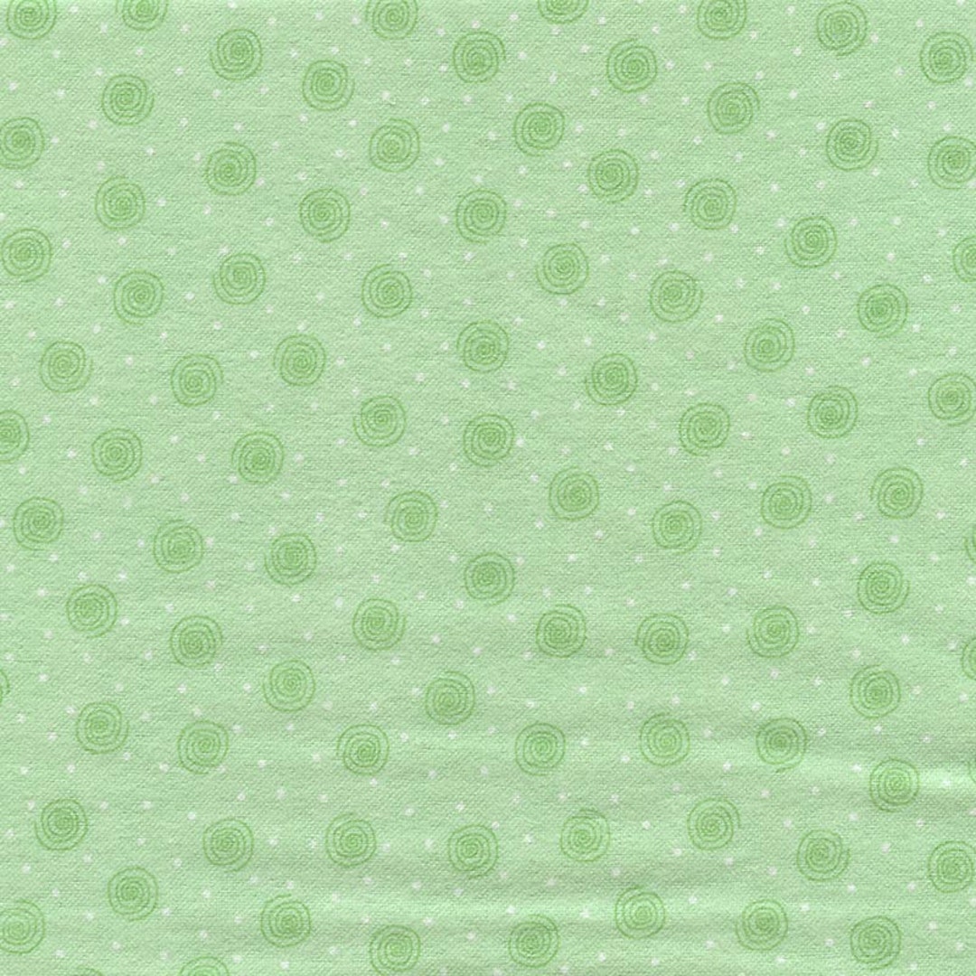 Lime Tone-on-tone Swirls Comfy Flannel by AE Nathan - Etsy