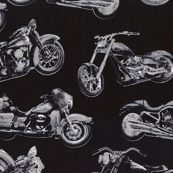 Harley Davidson Fabric - Etsy