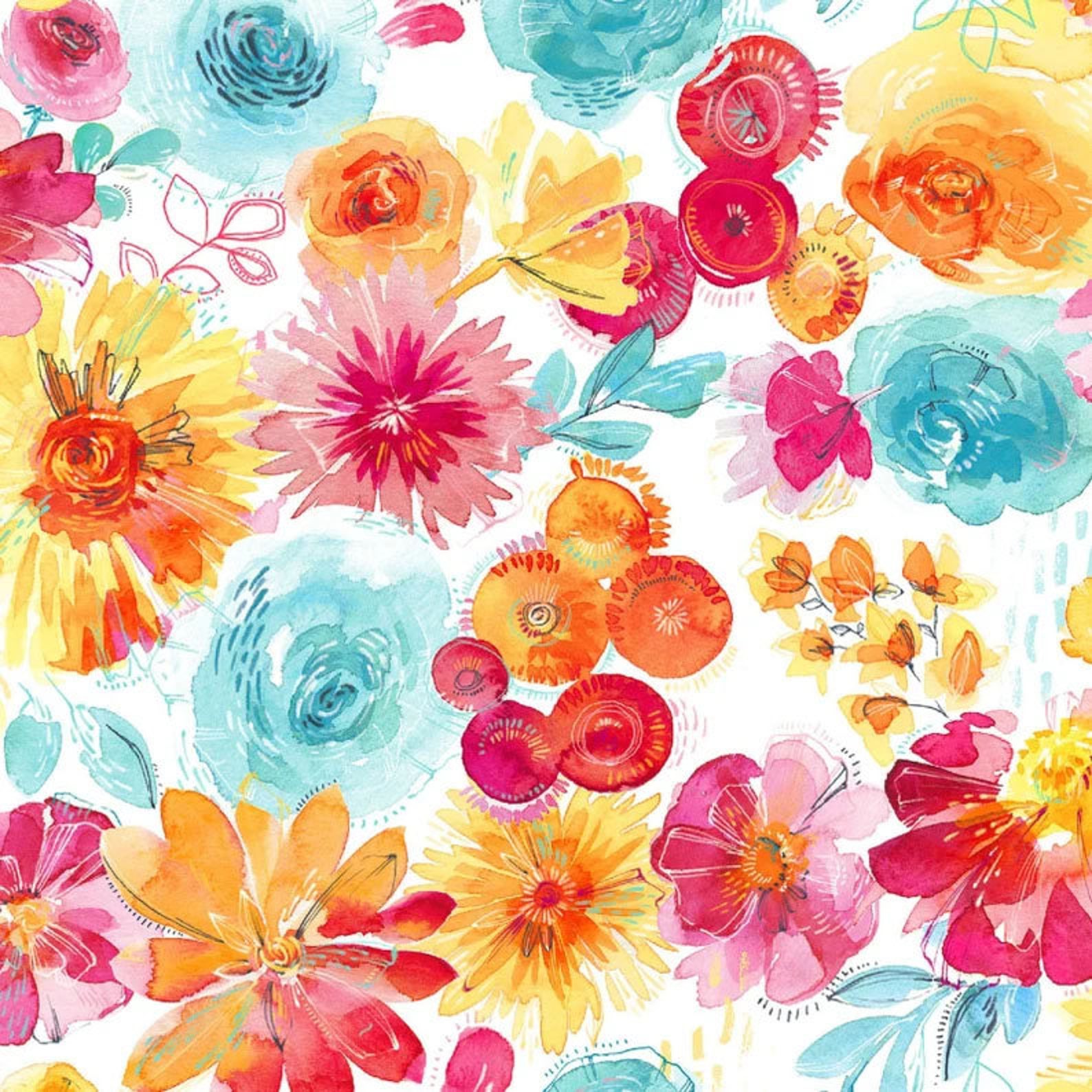 Good Vibes Cotton Fabric Group by 3 Wishes Fabric - Etsy