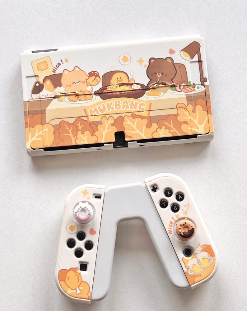 Fried Chicken Switch Oled Case Cute Switch Oled Shell - Etsy