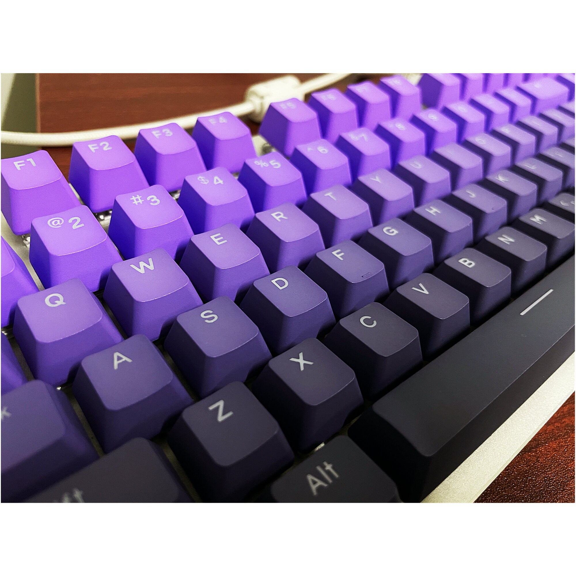 Purple Keycaps Set Oem Keycaps Set 87 104 108 Keycaps - Etsy