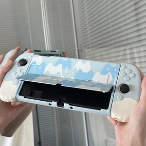 Blue Paw Switch Oled Case Cute Switch Oled Shell Nintendo - Etsy