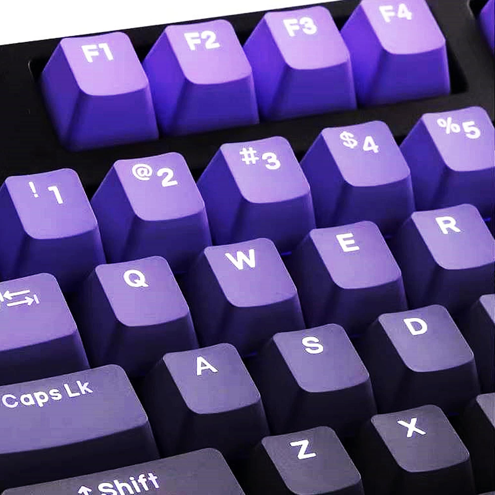 Purple Keycaps Set Oem Keycaps Set 87 104 108 Keycaps - Etsy