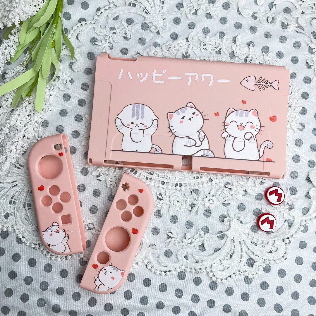 Cats Switch Oled Case Cute Switch Oled Shell Nintendo Switch - Etsy