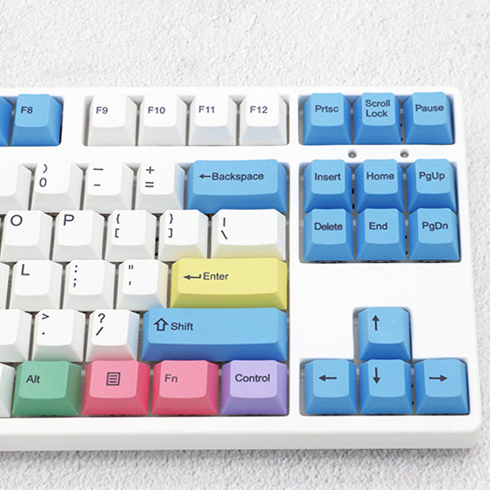 Chalk Keycaps Set Cherry Keycaps Set 119 Blackout Keycaps | Etsy