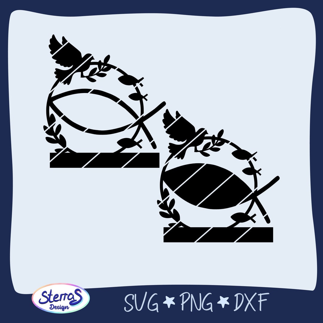 Plotter File Fish Block Decoration, SVG PNG DXF, Wooden Blocks ...